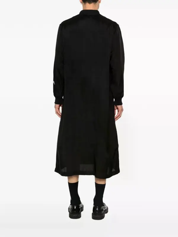 Comme Des Garçons Single-breasted Buttoned Coat