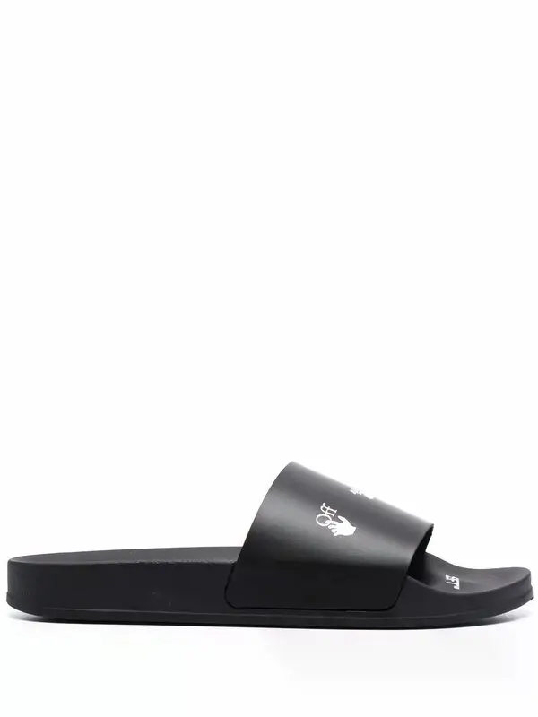 Off-White Logo-print Slides