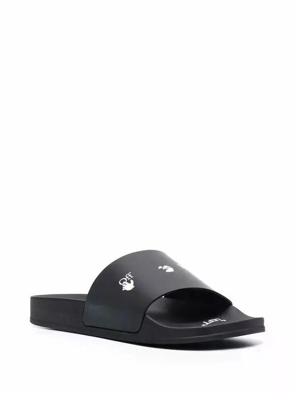 Off-White Logo-print Slides