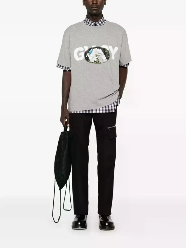 Givenchy Mélange Cotton T-shirt