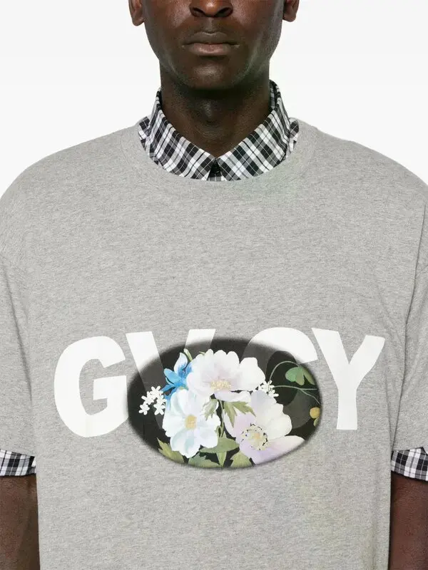 Givenchy Mélange Cotton T-shirt