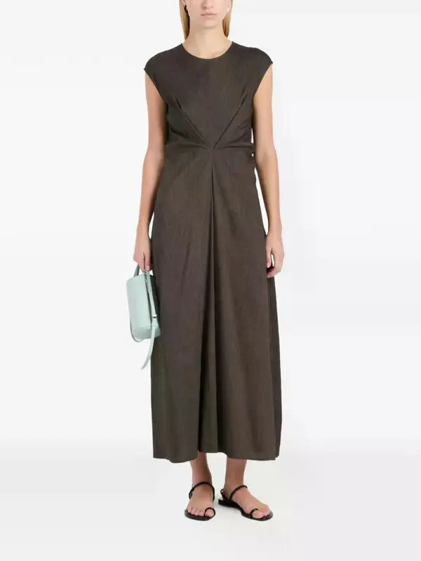 Proenza Schouler White Label Twisted Maxi Dress - Brown
