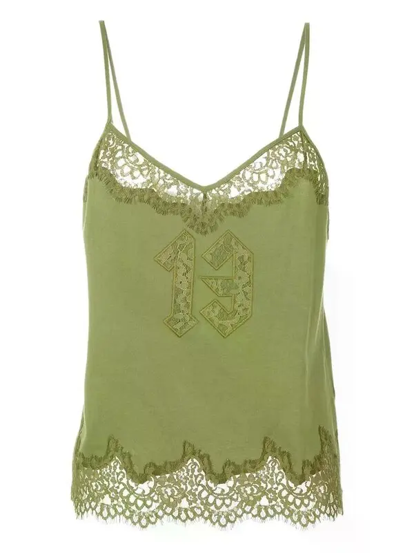 FENTY X PUMA Lace Trim Sleepwear Cami - Green