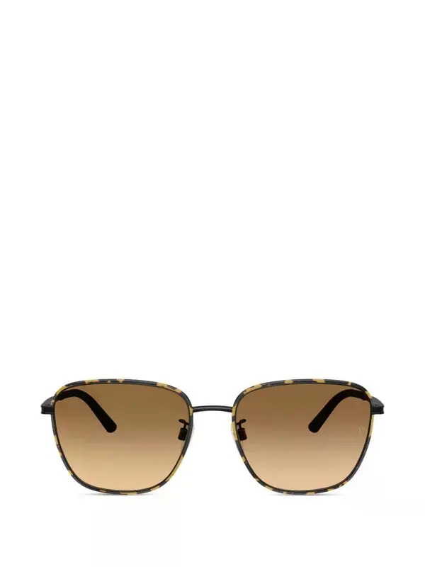 Oliver Spencer Square Frame Sunglasses - Brown