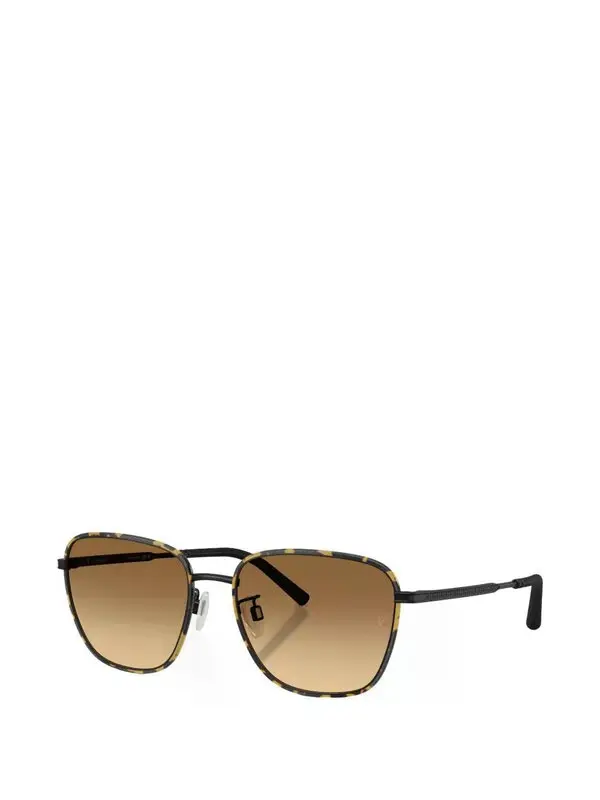 Oliver Spencer Square Frame Sunglasses - Brown