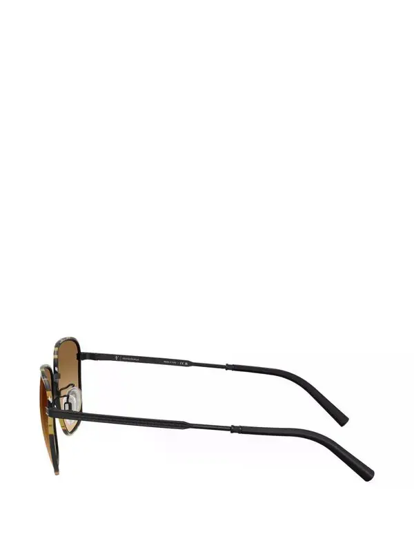 Oliver Spencer Square Frame Sunglasses - Brown