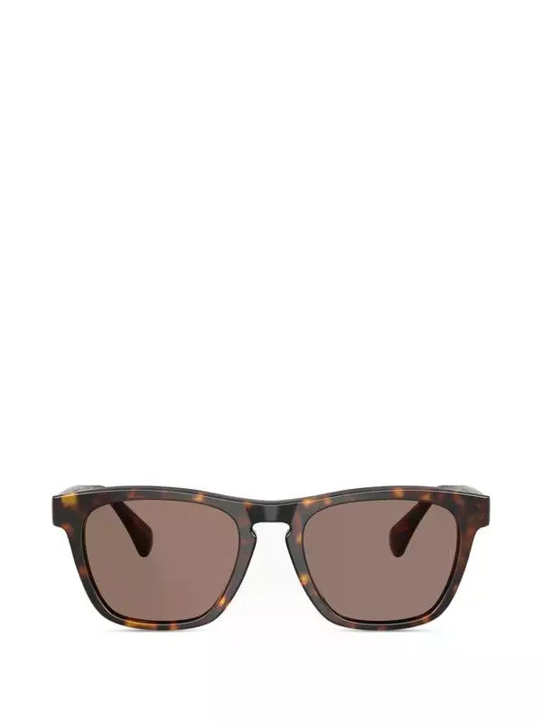 Oliver Spencer R-3 Square-frame Sunglasses - Brown