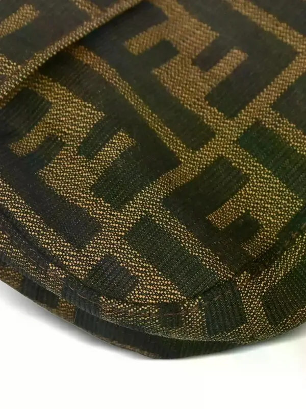 Fendi 2001 Zucca Monogram Baguette Handbag
