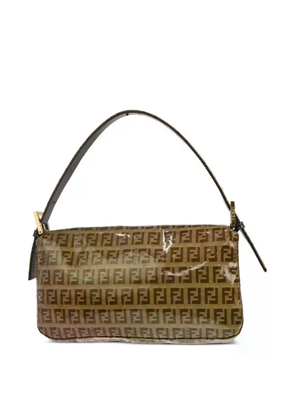 Fendi 2008 Zucchino Monogram Baguette