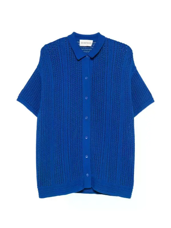 Eric Bompard Open-work Buttoned Shirt