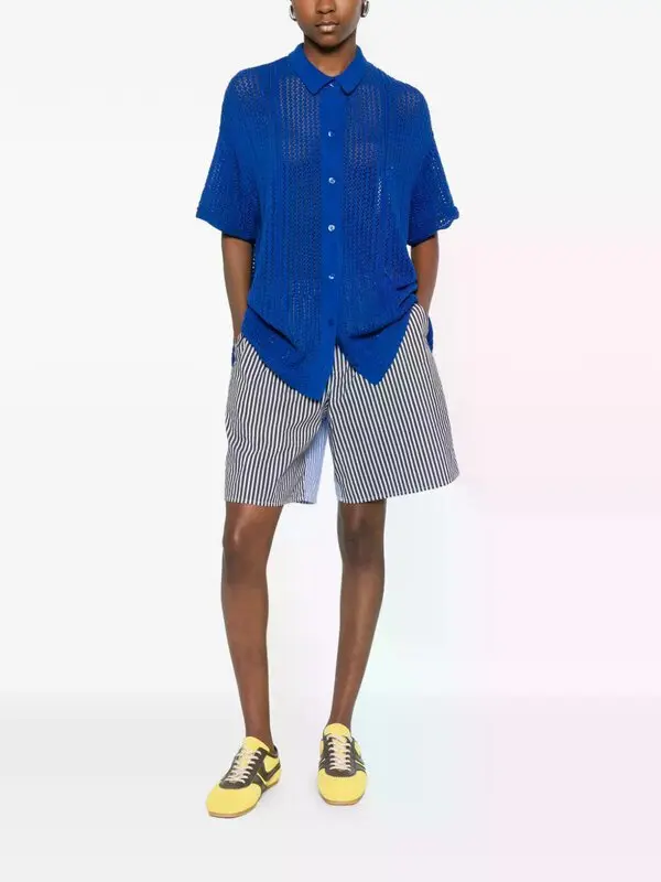 Eric Bompard Open-work Buttoned Shirt