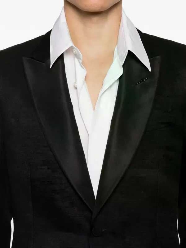 TOM FORD Dyllan Welt-pocket Blazer - Black