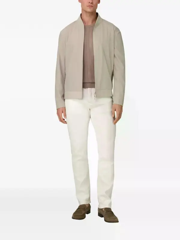 Boggi Milano Zip-up Bomber Jacket