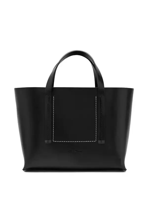 Rick Owens Temple Stitching Small Tote Bag
