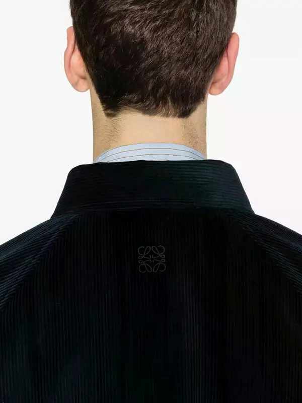 Loewe Cable Knit Corduroy Jacket