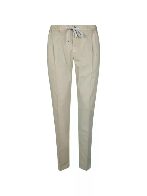 PT TORINO Pleated Elastic Trousers