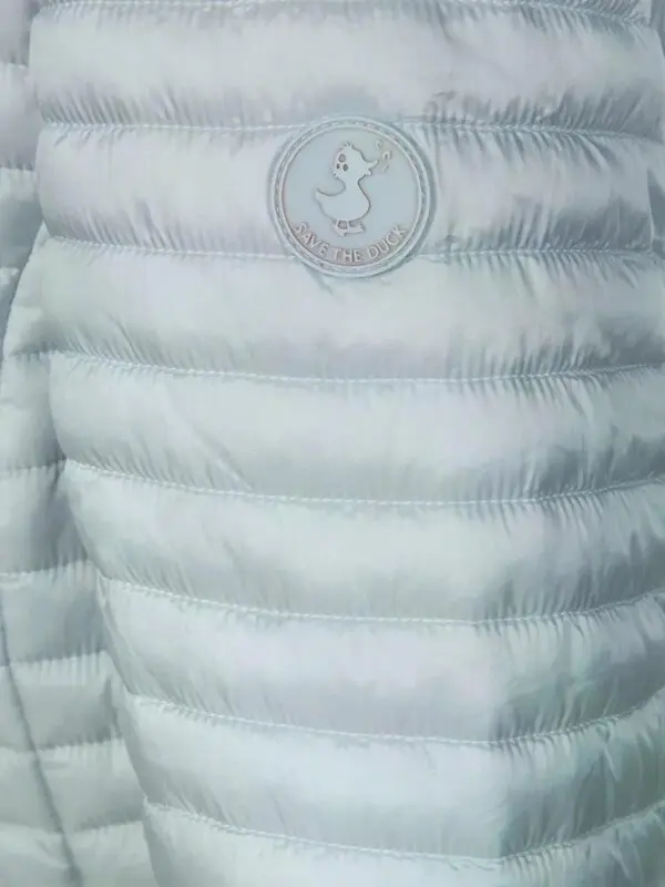 SAVE THE DUCK Quilted Hooded Jacket - Blue