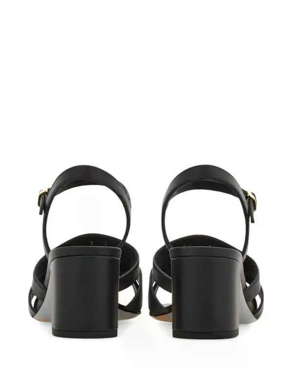 FERRAGAMO Gancini Ornament Sandals