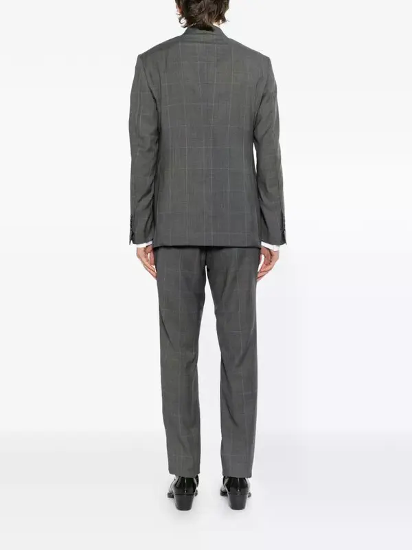 TOM FORD Checked Suit - Grey