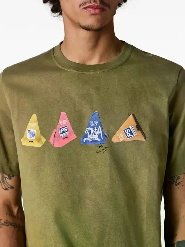 Paul Smith Graphic T-shirt - Green