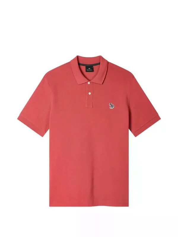 Paul Smith Zebra Embroidered Logo Polo Shirt