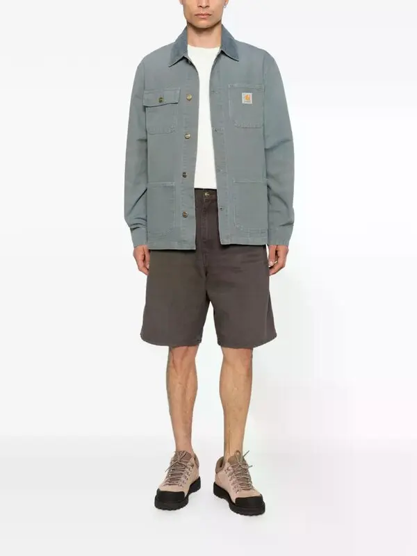 Carhartt Work In Progress Single Knee Shorts - Grey
