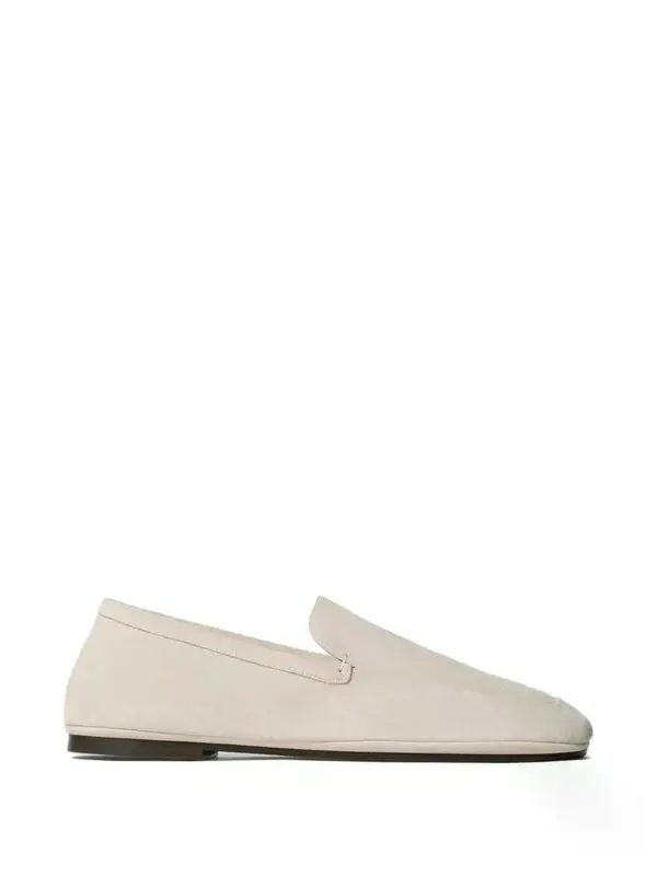 LEMAIRE Suede Loafers - Neutrals