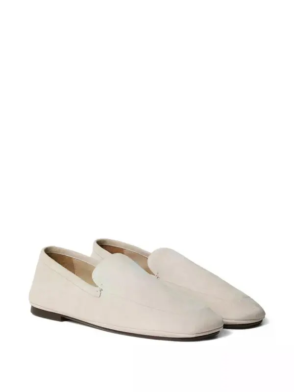 LEMAIRE Suede Loafers - Neutrals