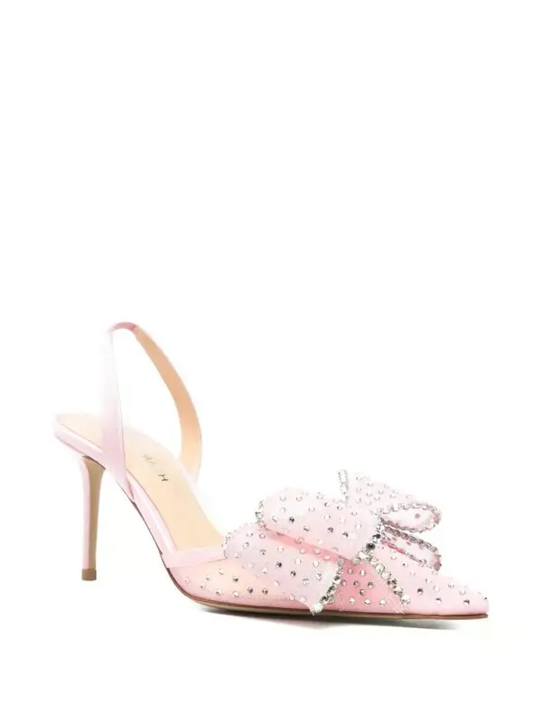 Mach & Mach Le Cadeau Bow-embellished Pumps