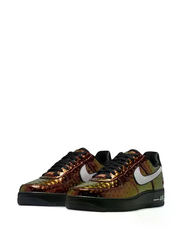 Nike Embossed Low Sneakers - Brown
