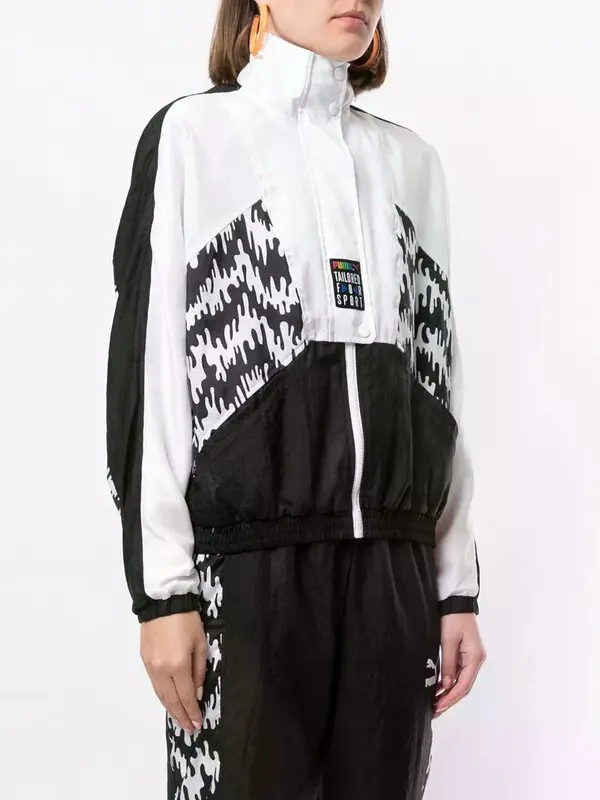 PUMA Abstract Print Windbreaker
