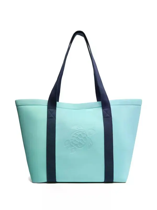 Vilebrequin Printed Neoprene Beach Bag - Blue
