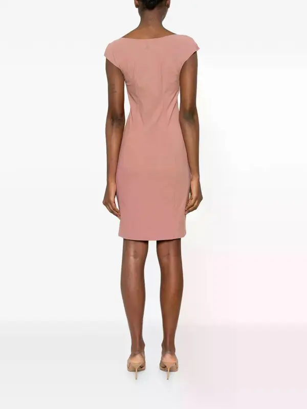 Patrizia Pepe Cap-sleeve Mini Dress - Pink
