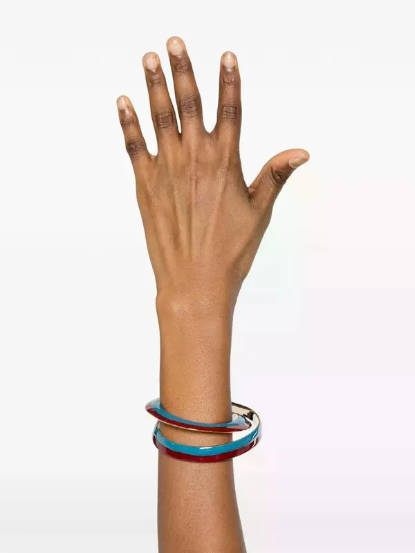 Marni Enamel Spiral Bracelet