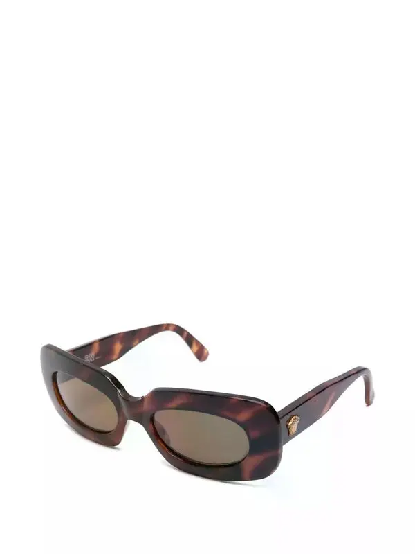 Versace 1990s Rectangular-frame Sunglasses
