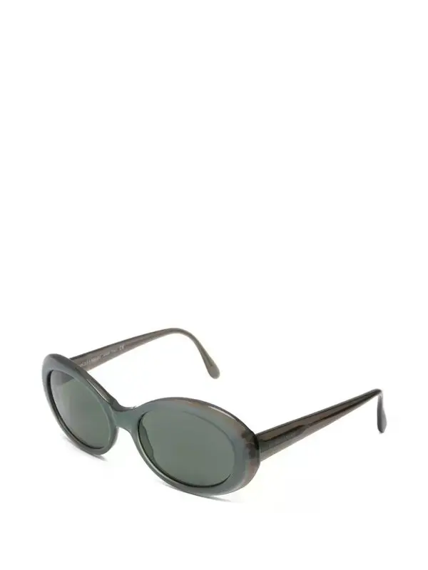 Giorgio Armani 1990s Oval-frame Sunglasses