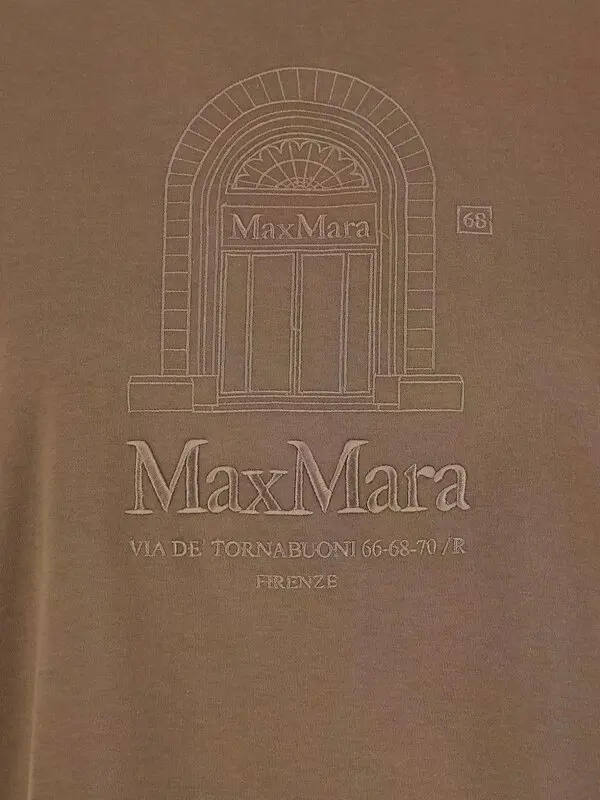 Max Mara Logo-embroidered T-shirt