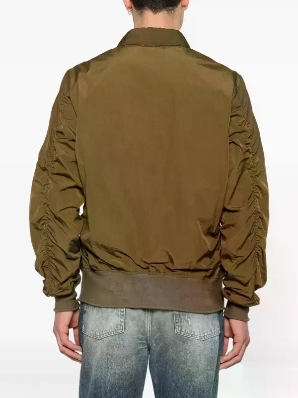 GIORGIO BRATO Pointed-collar Bomber Jacket