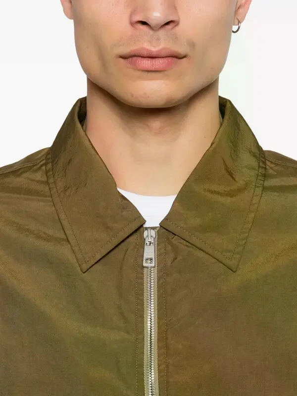 GIORGIO BRATO Pointed-collar Bomber Jacket