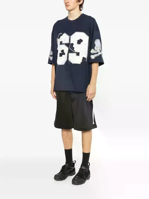 MASTERMIND WORLD Number Skull Graphic T-shirt