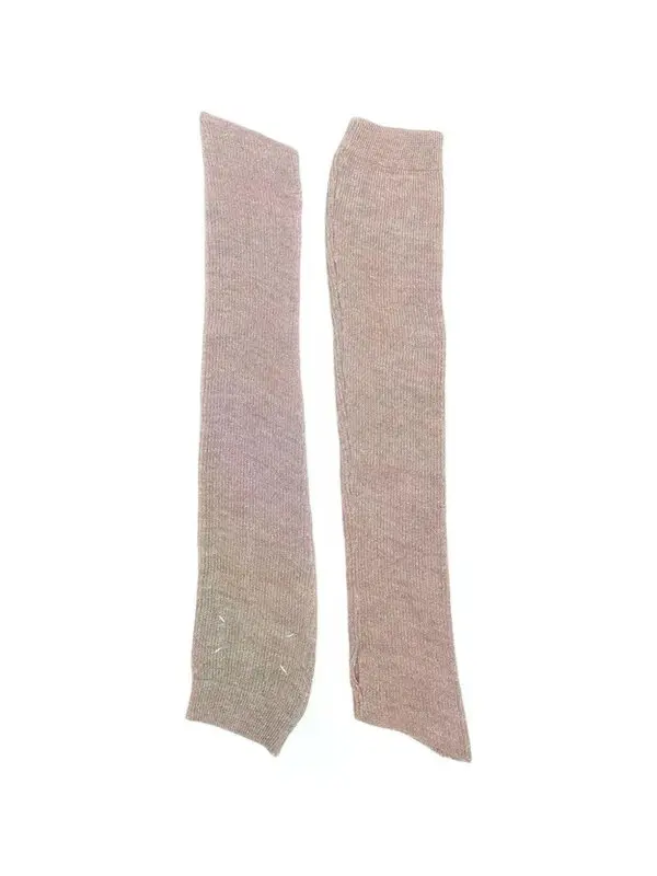 MAISON MARGIELA 2010s Embellished Gloves - Neutrals