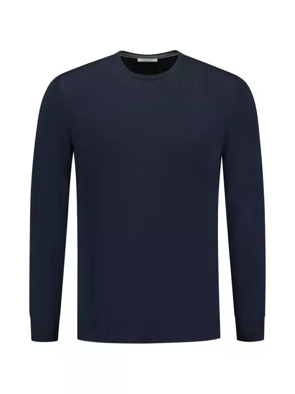 GRAN SASSO Crew-neck Fine Knit Sweater