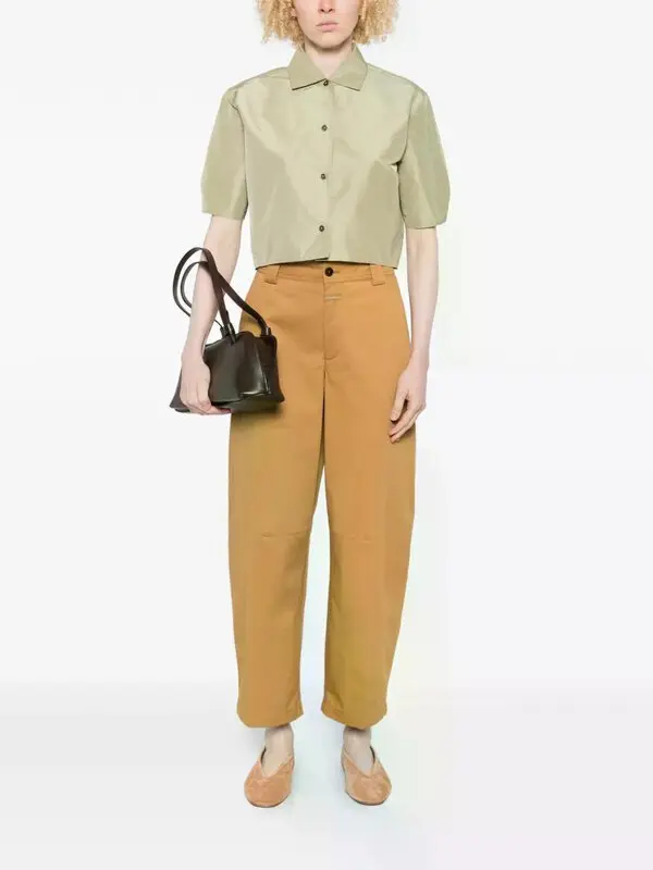 Closed Romi Diagonal-pockets Trousers - Neutrals