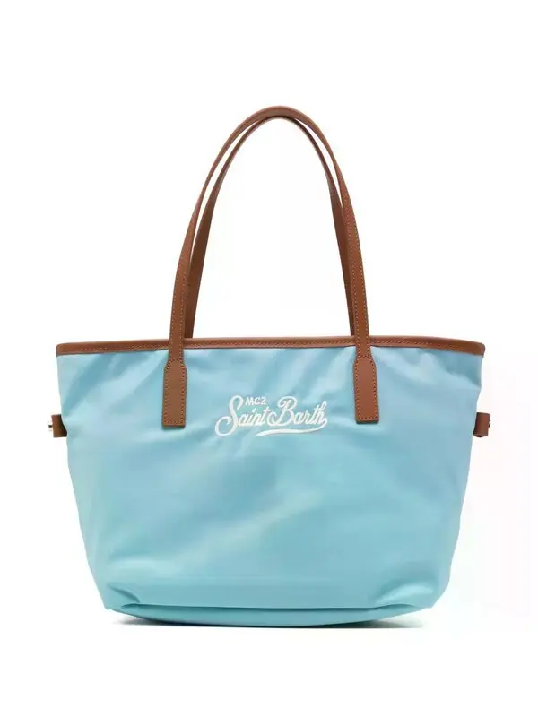 MC2 SAINT BARTH Embroidered-logo Tote Bag