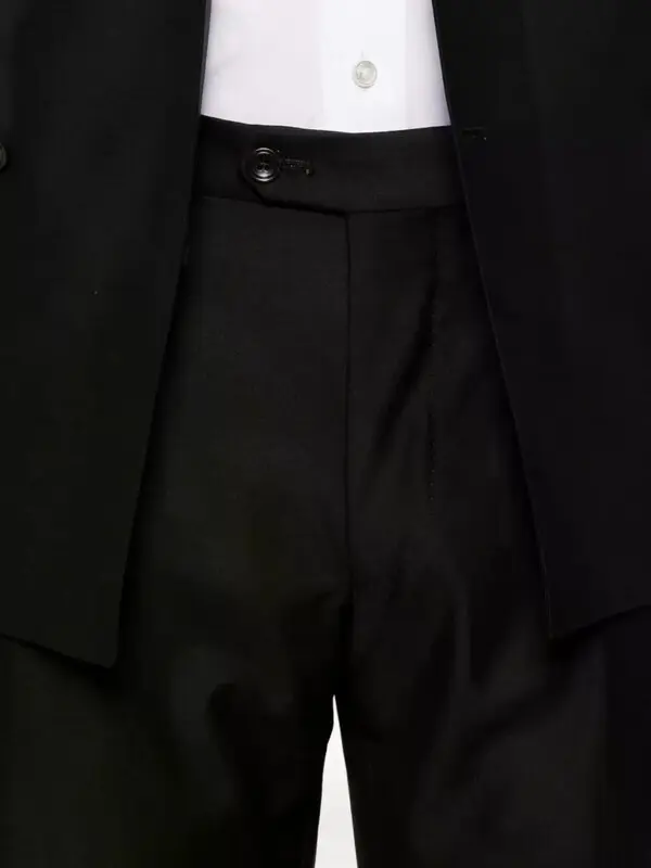 Tagliatore Double-breasted Suit - Black
