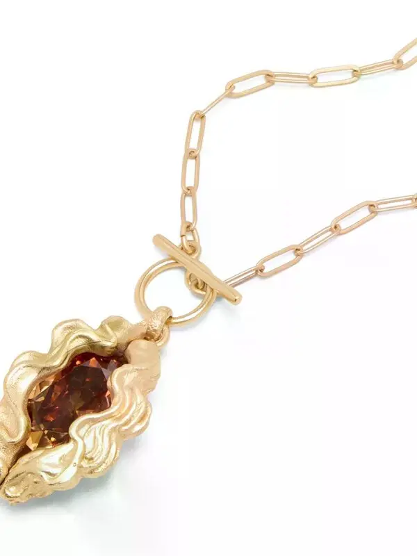 OCEANUS Stone-pendant Necklace