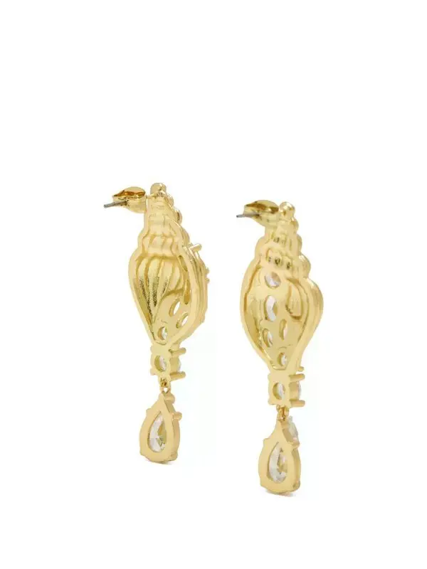OCEANUS Shell-embellished Earrings