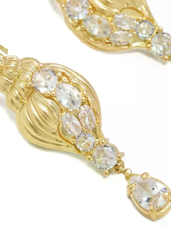 OCEANUS Shell-embellished Earrings