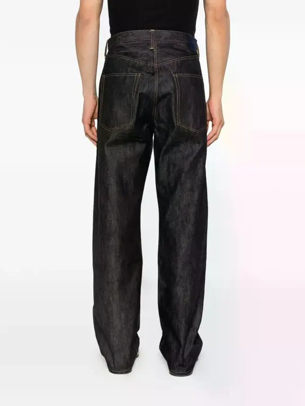 Visvim Raw-finish Wide Leg Jeans