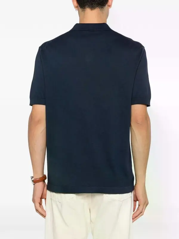 Corneliani Textured Polo Shirt